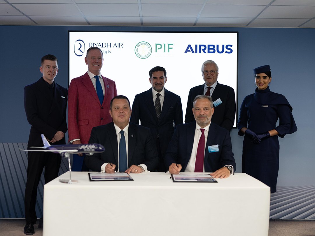 Riyadh Air announces order of up to 50 Airbus A350-1000 at Paris Air ...